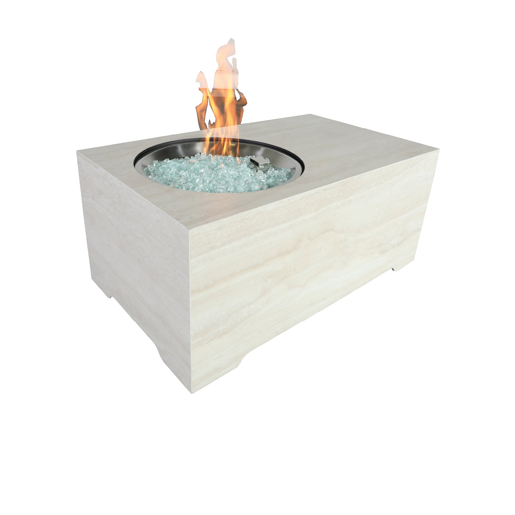 Cabana Coast Nova 46" x 27" Fire Table with Lid – Sun Country Patio ...
