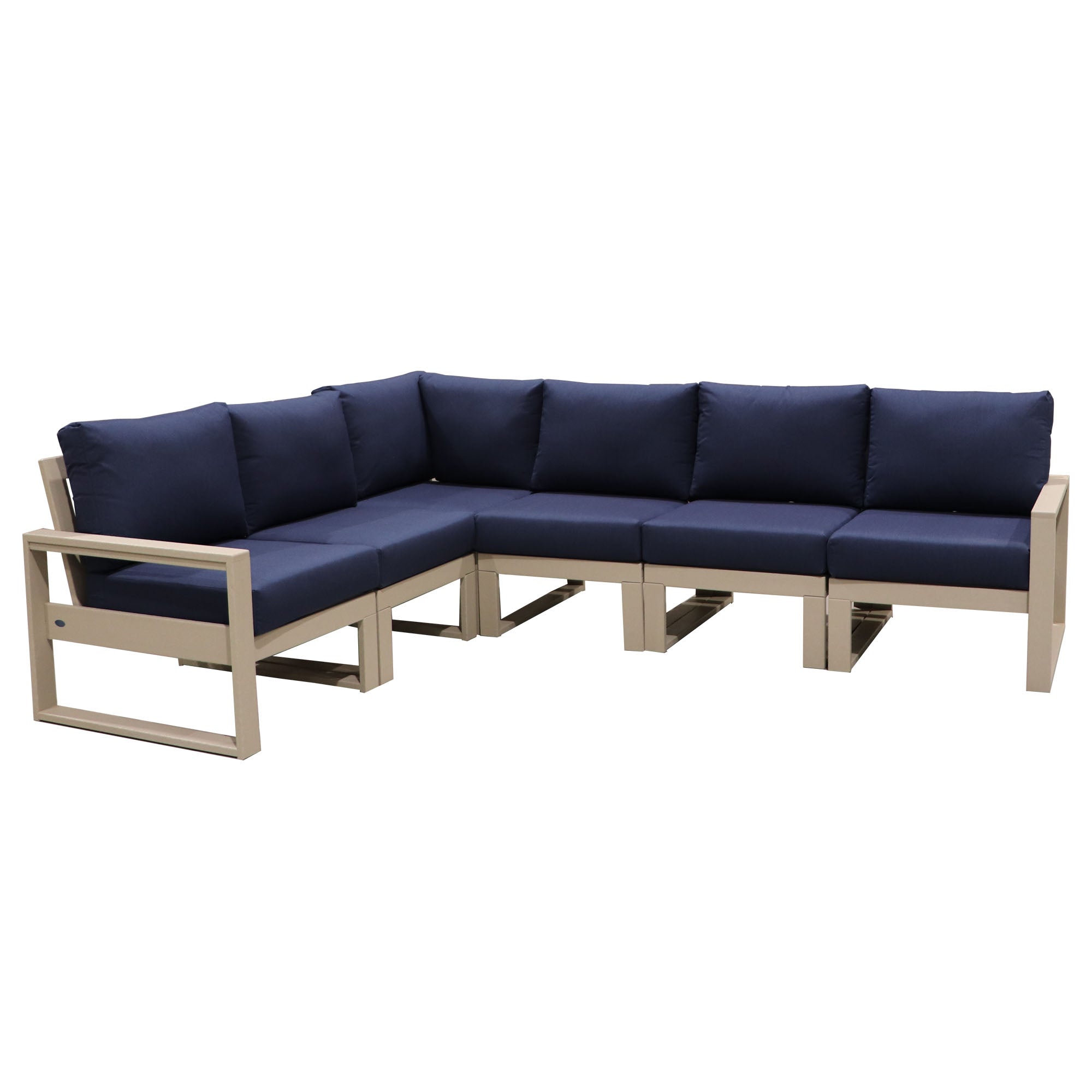 Polywood Edge Sectional Set – Sun Country Patio Furniture