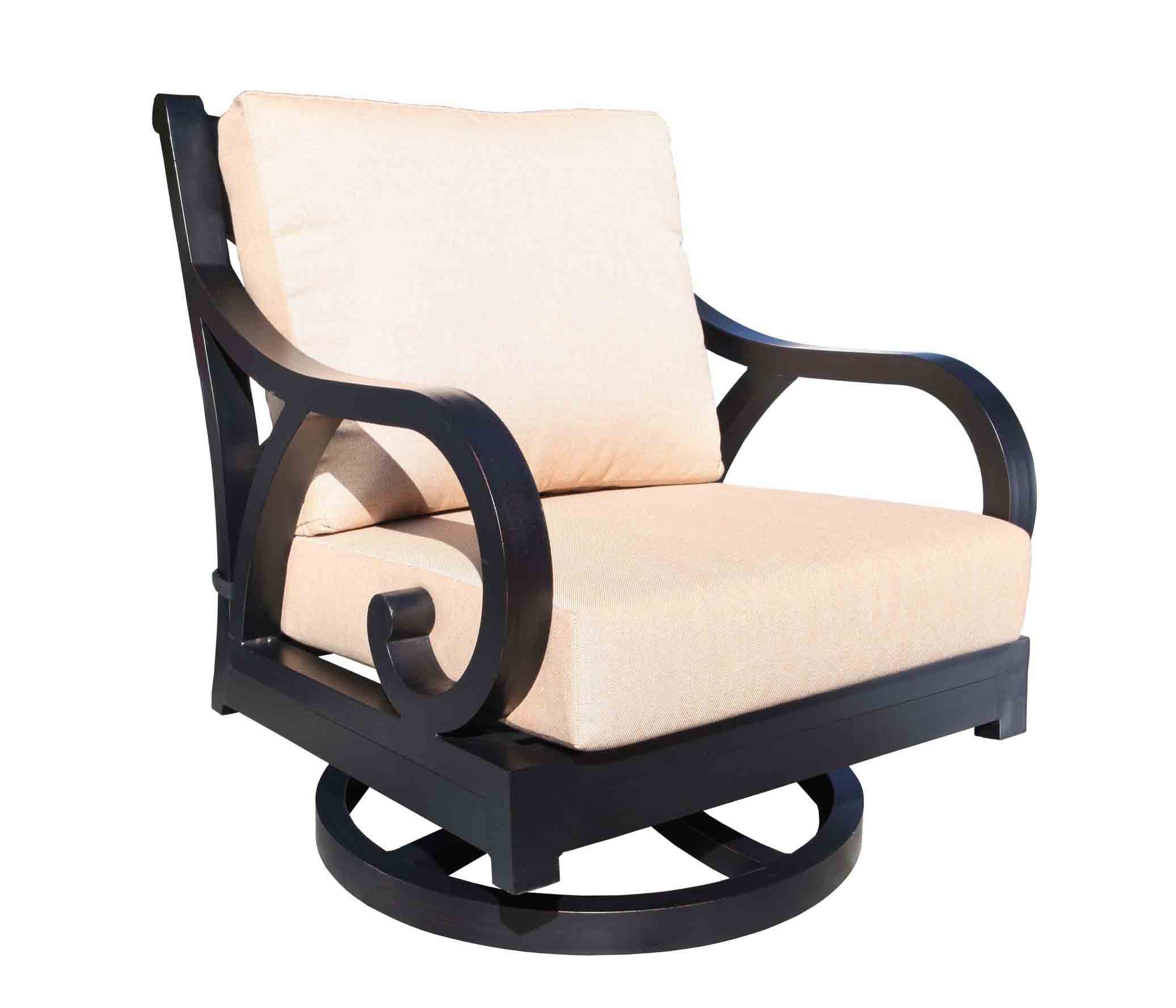 Milano Lounge Swivel Rocker – Sun Country Patio Furniture
