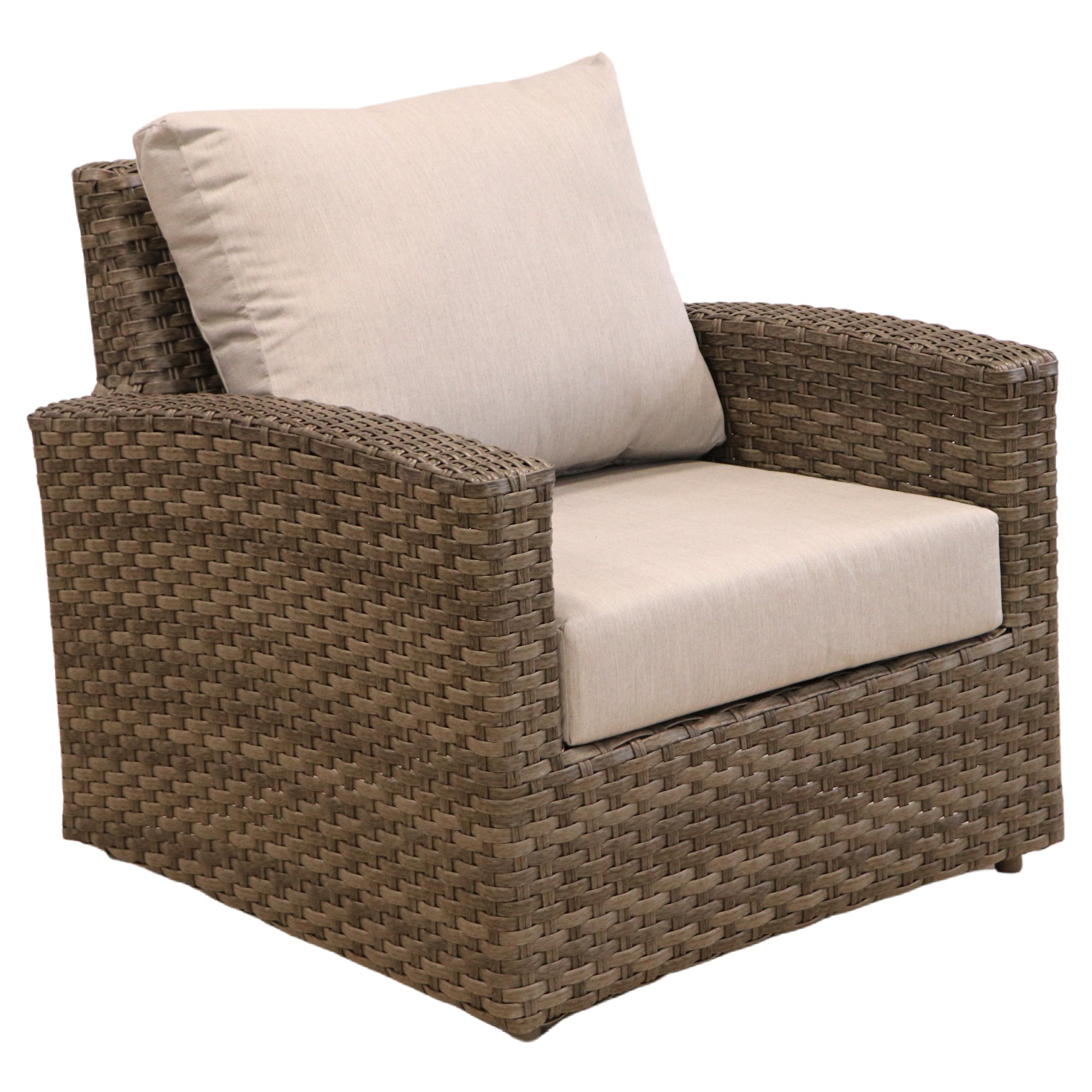 Biscayne Wicker Club Chair