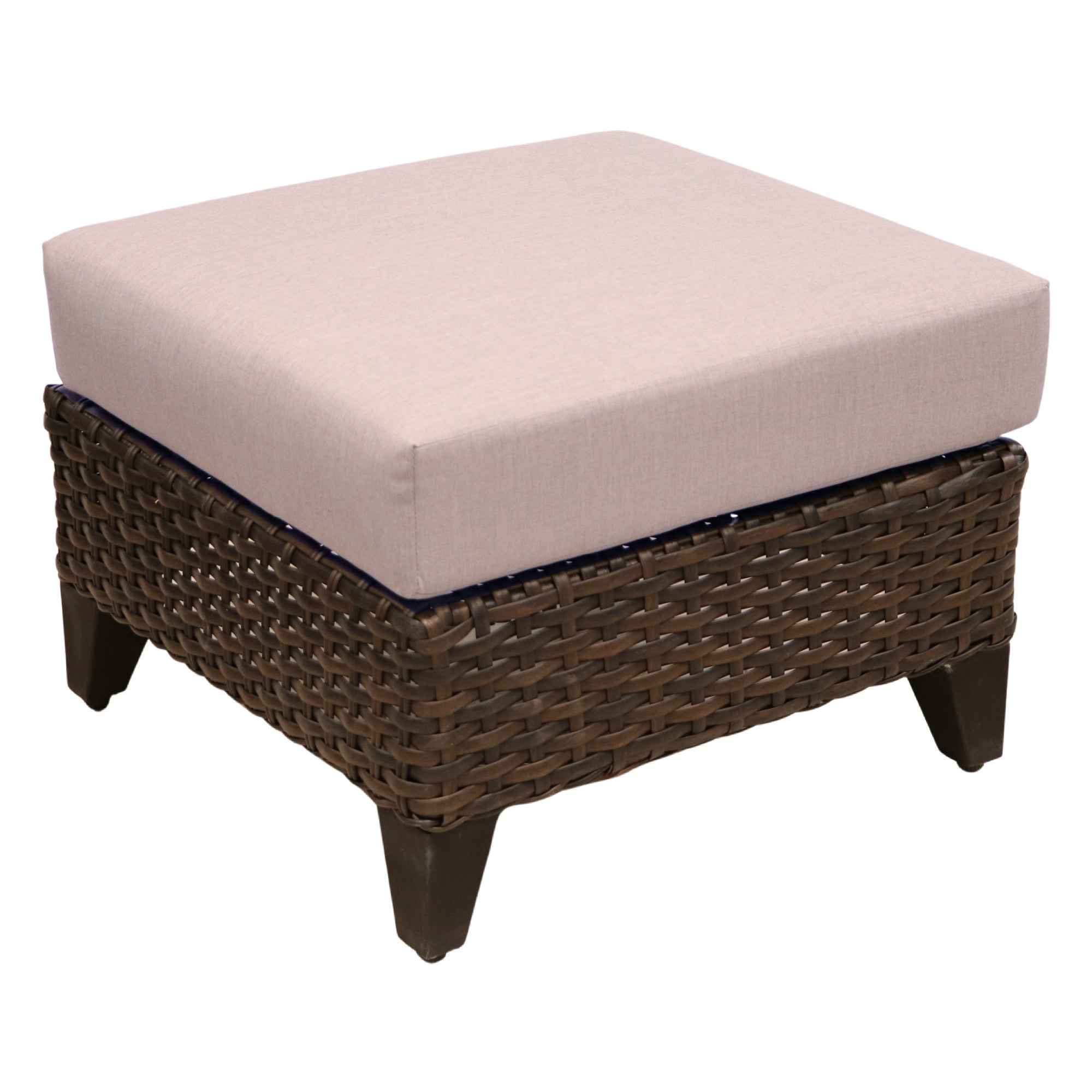 Fiji Wicker Ottoman – Sun Country Patio Furniture