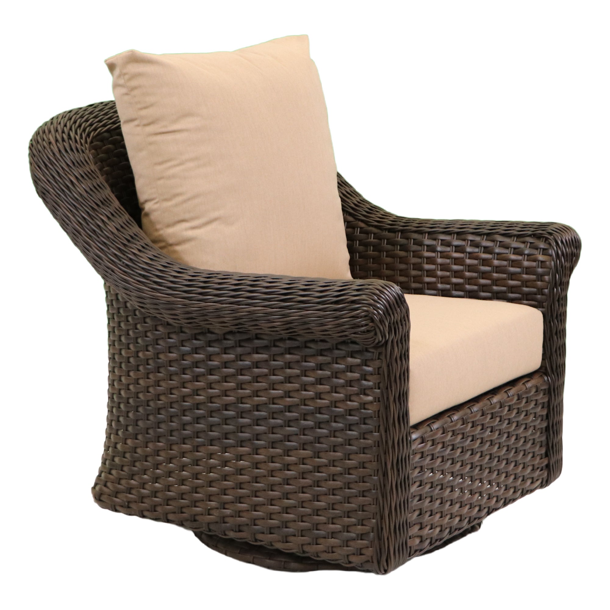 Fiji Wicker Swivel Chair – Sun Country Patio Furniture